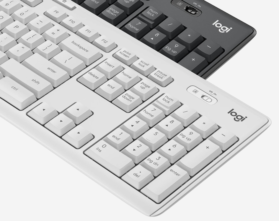 Logitech MK295 Wireless Mouse & Keyboard Combo with SilentTouch ...