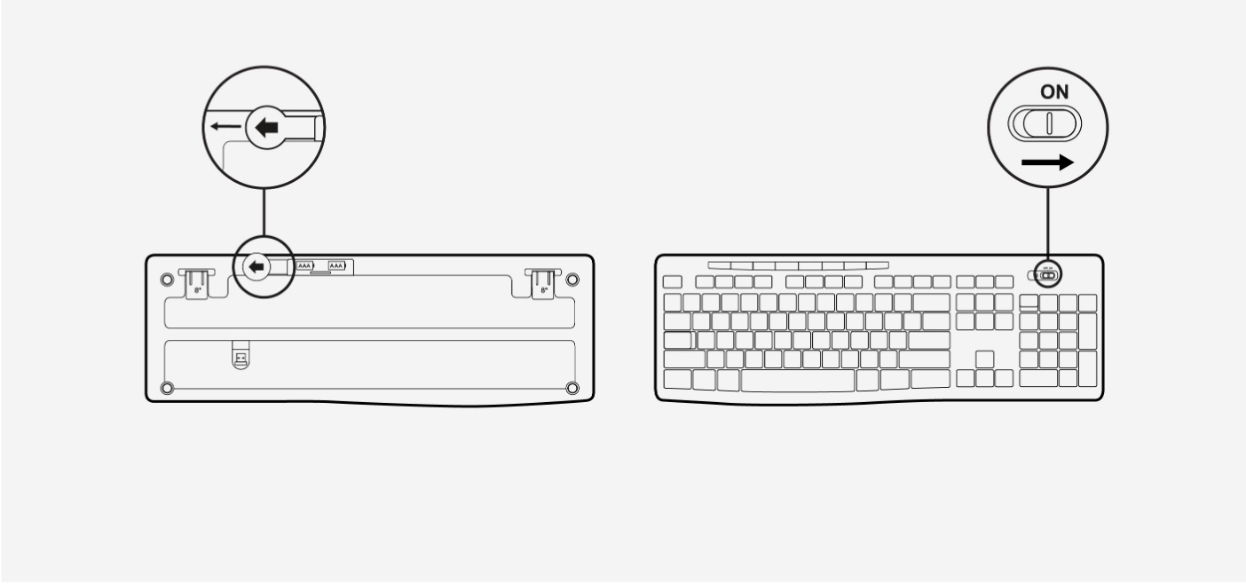 Logitech MK295 Wireless Mouse & Keyboard Combo with SilentTouch ...