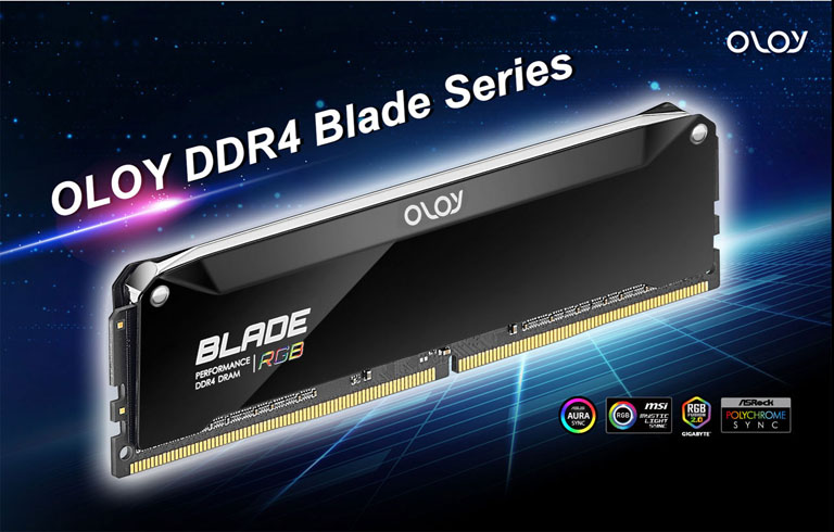 OLOy Blade RGB 16GB (2 x 8GB) DDR4 4000 (PC4 32000) Desktop Memory ...