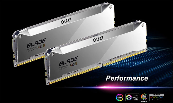 OLOy Blade RGB 16GB (2 x 8GB) DDR4 4000 (PC4 32000) Desktop Memory ...