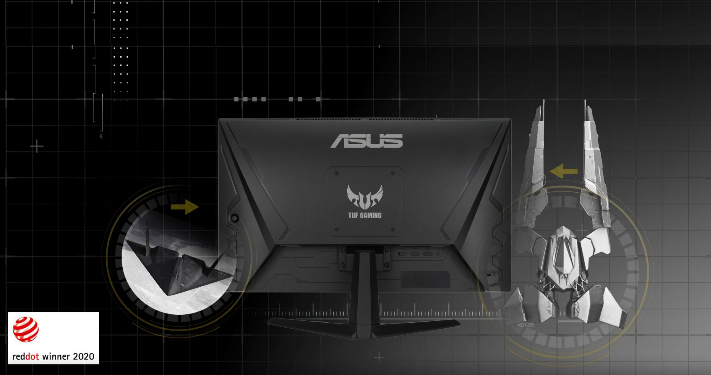 ASUS TUF Gaming VG249Q1A 23.8" Gaming Monitor, 1080P Full HD, 165Hz ...