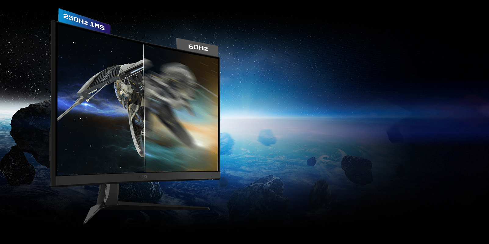 MSI 27" 250 Hz VA Gaming Monitor FreeSync Premium (AMD Adaptive Sync ...