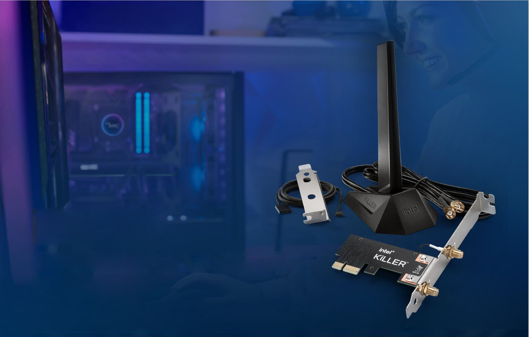 Intel Killer Wi-Fi 6E AX1675 PCIe Card - Newegg.com