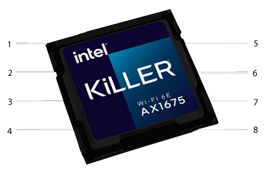 Intel Killer Wi-Fi 6E AX1675 PCIe Card - Newegg.com