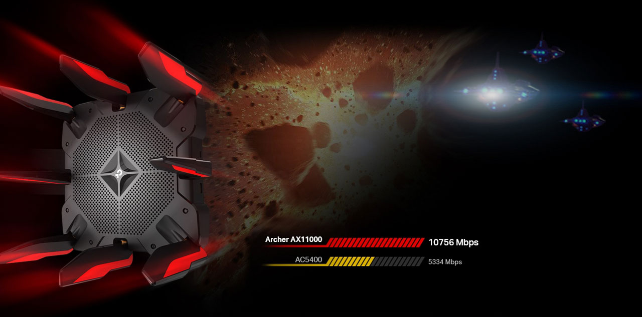 TP-Link Archer AX10000 IEEE 802.11ax Ethernet Wireless Router - Newegg.com