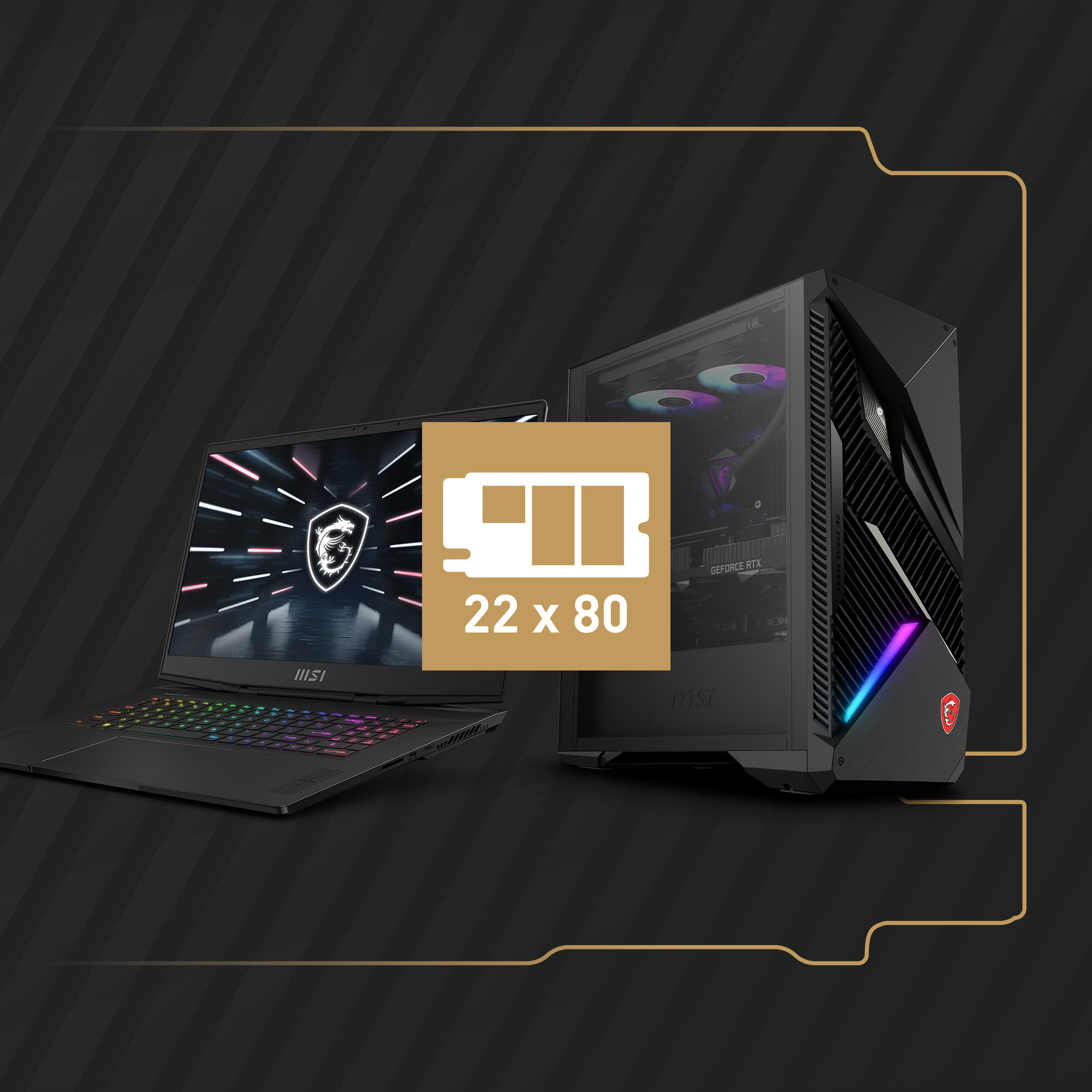 MSI M570 HS GEN 5 SSD M.2 2280 2TB PCI-Express 5.0 x4 Internal Solid ...