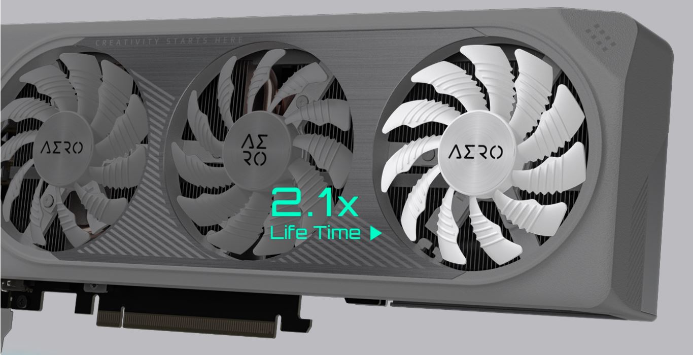 GIGABYTE GeForce RTX 4060 Ti AERO OC 8G Graphics Card, 3x WINDFORCE ...