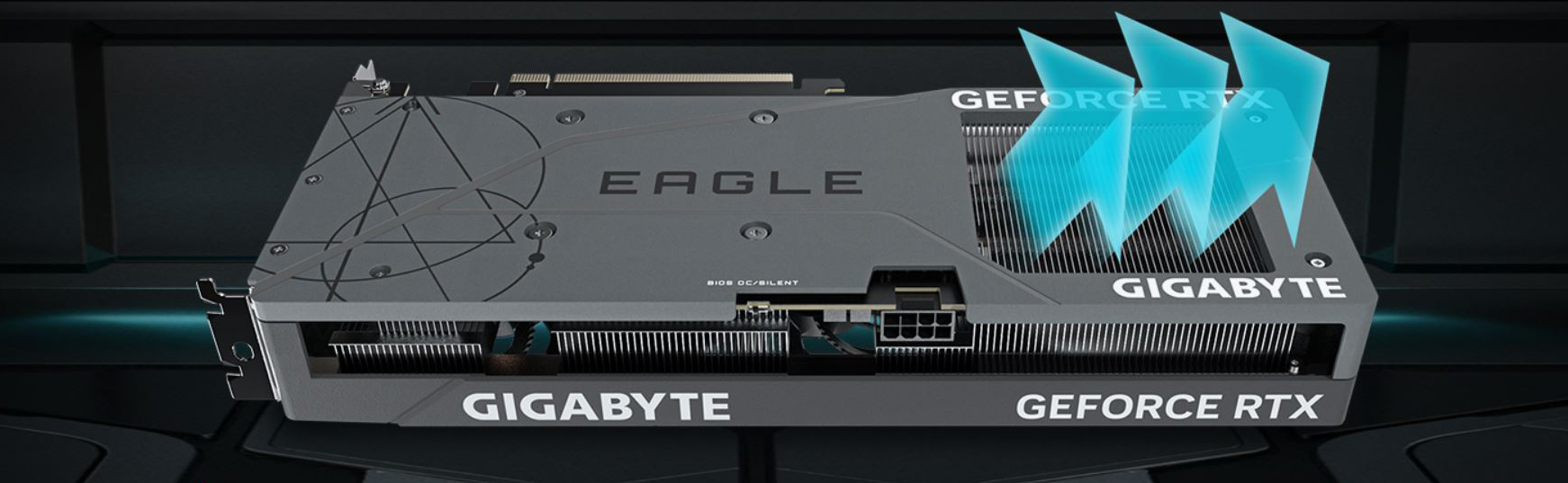 GIGABYTE GeForce RTX 4060 Ti EAGLE OC 8G Graphics Card, 3x WINDFORCE ...