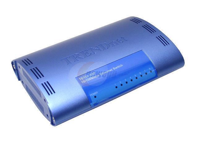 TRENDnet TE100-S8P Auto-MDIX Fast Ethernet Mini Switch - Newegg.com