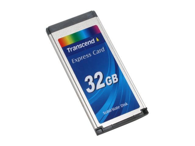 Transcend 32GB ExpressCard External Solid State Drive (SSD) TS32GSSD34E ...