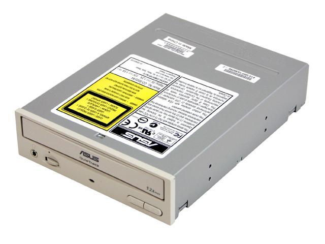Open Box: ASUS Beige 52X CD-ROM IDE CD-ROM Drive Model CD-S520/A4/AS QT ...