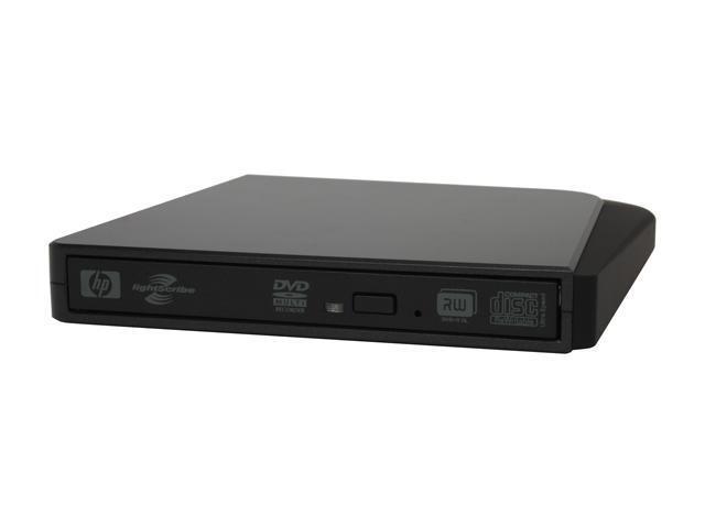 HP Model dvd555S Black & Grey Slim External 8X DVD±R Burner - Newegg.com