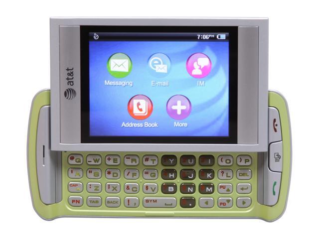 AT&T Quickfire Green 3G Unlocked GSM Smart Phone w/ Full QWERTY ...