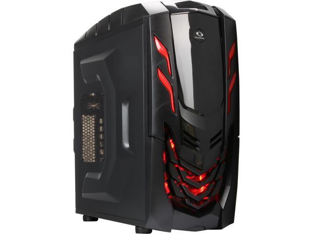 RAIDMAX Viper GX ATX-512WBR Black/Red Steel / Plastic ATX Mid Tower ...