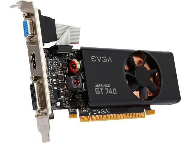 EVGA GeForce GT 740 DirectX 12 02G-P4-2740-KR 2GB 128-Bit DDR3 PCI ...
