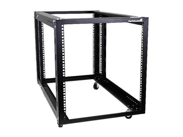 StarTech 4POSTRACK12A 12U 4 Post Server Equipment Open Frame Rack with ...