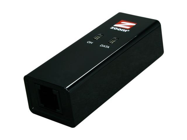 Zoom 3095-00-00G Mini External Modem 56Kbps USB Data: V.92, V.90, V.34 ...