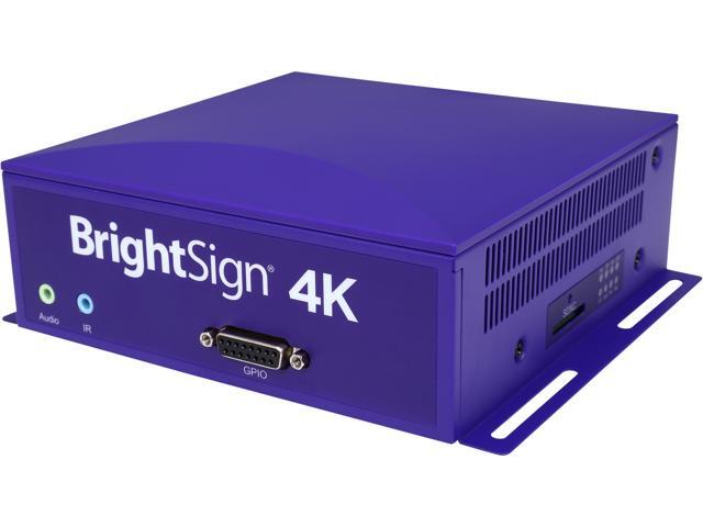 BrightSign 4K242 Robust 4K Network Interactive Solid-State Full HD ...