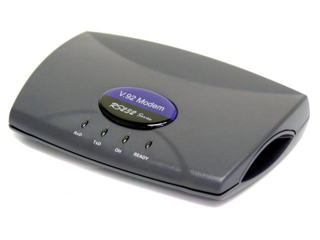 MultiTech MultiModem ZDX MT5656ZDX V.92 Data/Fax Modem 56Kbps RS-232 ...