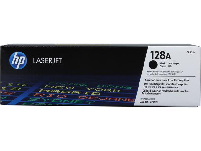 HP 128A Black LaserJet Toner Cartridge (CE320A) - Newegg.com