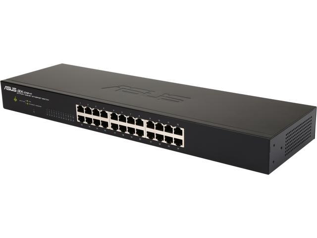 ASUS GX-D1241 V4 Unmanaged 24-Port Gigabit Switch - Newegg.com