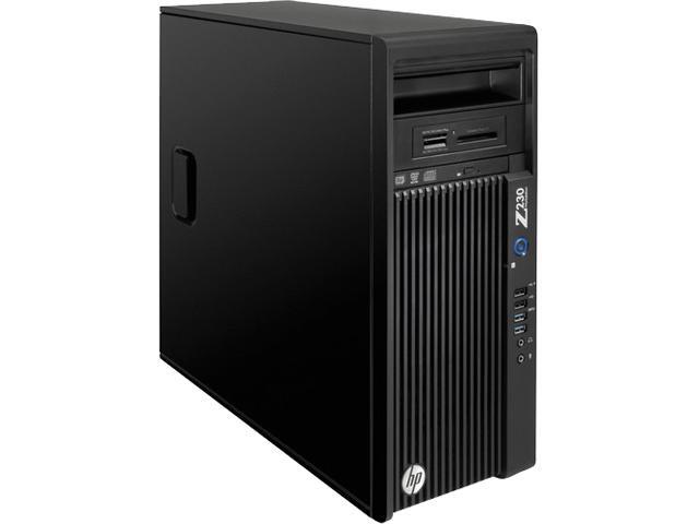 HP Mini-tower Server System Intel Xeon 16GB 256 GB SSD Windows 7 ...