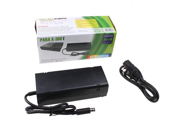 AC Adapter Power Supply Cord For Microsoft XBOX 360 E Console 12V 9.6A ...