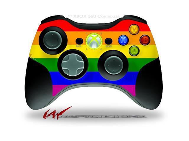 XBOX 360 Wireless Controller Decal Style Skin - Rainbow Stripes ...