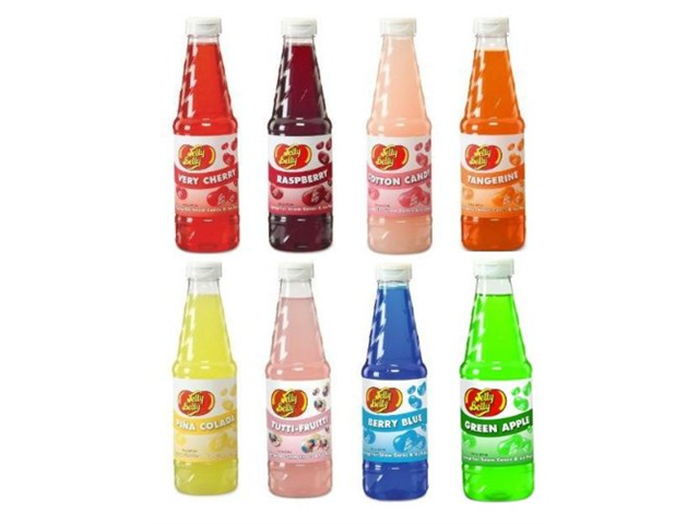 Jelly Belly Flavored Syrups Multi Flavor 8 Pack