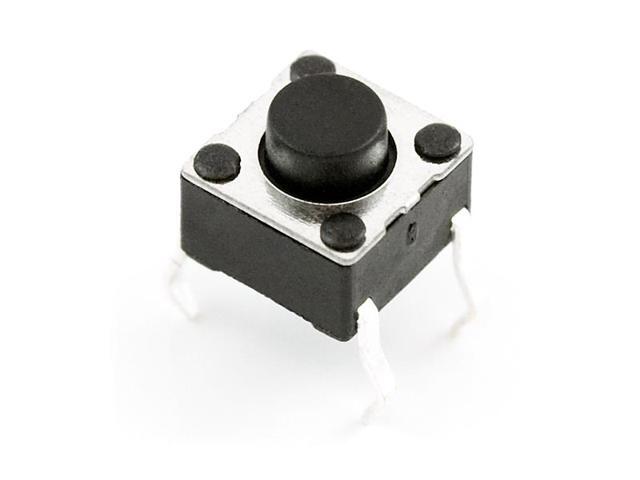 Mini Push Button Switch, Breadboard Friendly - Switches & Relays ...
