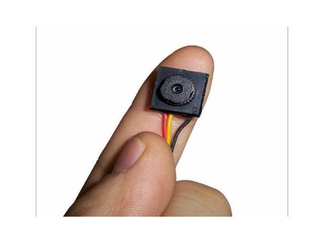 5 Mega Pixel Smallest Button Pinhole Spy Video Camera with 600TVL 1 / 4 ...