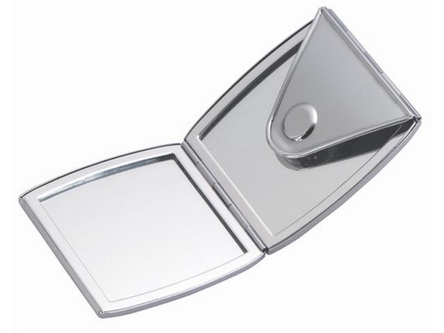Silver Plated Compact Mirror Case (2-3/4" x 2-3/4" x 1/2") - Newegg.com