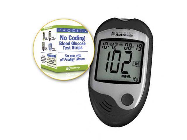 Prodigy AutoCode Talking Glucometer w-Test Strips - Newegg.com
