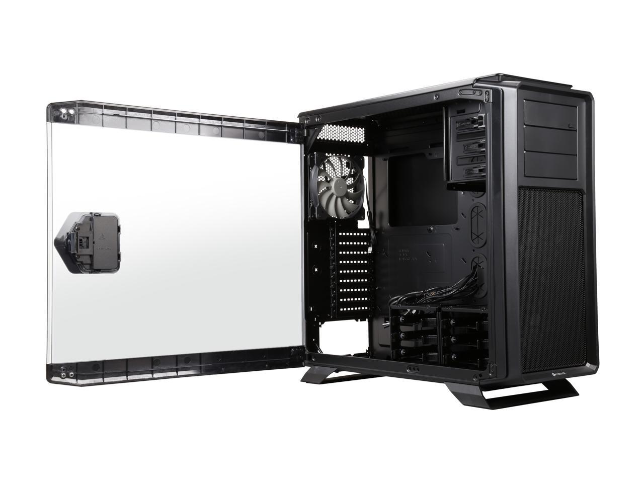 Corsair Graphite Series 760T Black Full Tower Windowed Case ...