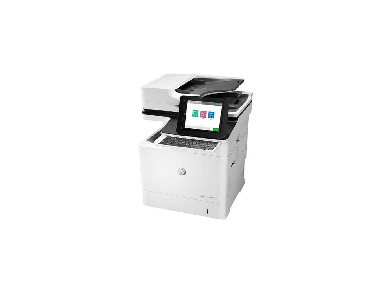 HP LaserJet Enterprise Flow MFP M631h - Multifunction printer - B/W ...