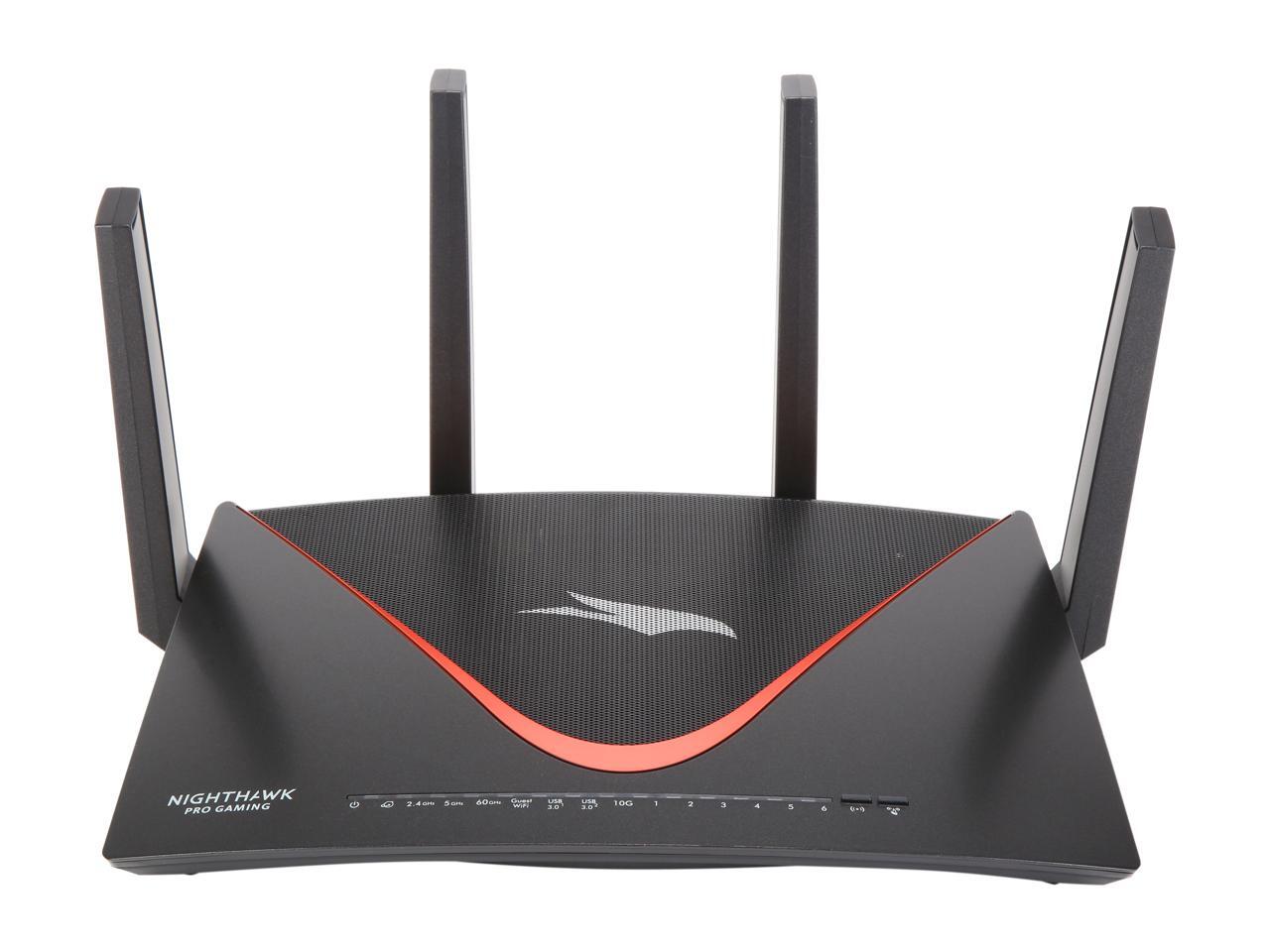 NETGEAR Nighthawk Pro Gaming Wi-Fi Router with 6 Ethernet Ports and ...