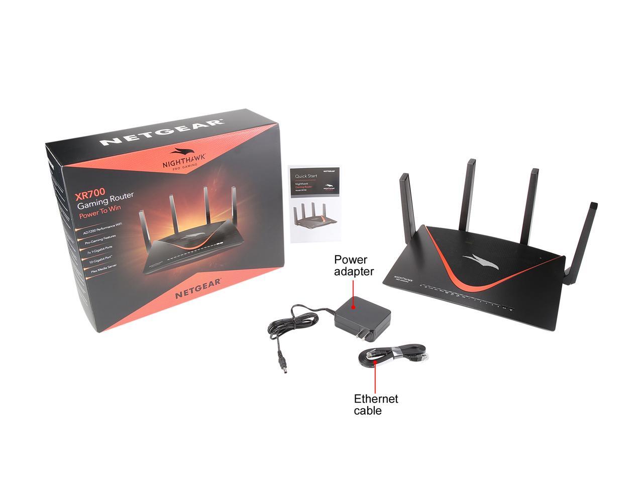 NETGEAR Nighthawk Pro Gaming Wi-Fi Router with 6 Ethernet Ports and ...