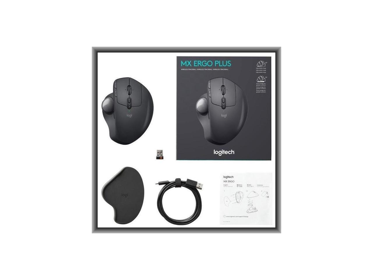 Logitech MX Ergo Plus Trackball Mouse 97855133922 | eBay