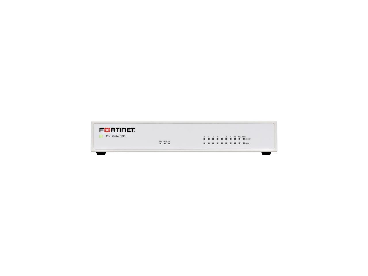 Fortinet FortiGate 60E Network Security/Firewall Appliance FG-60E-BDL ...
